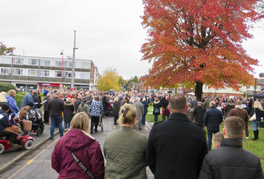 Remembrance observed across Dorset