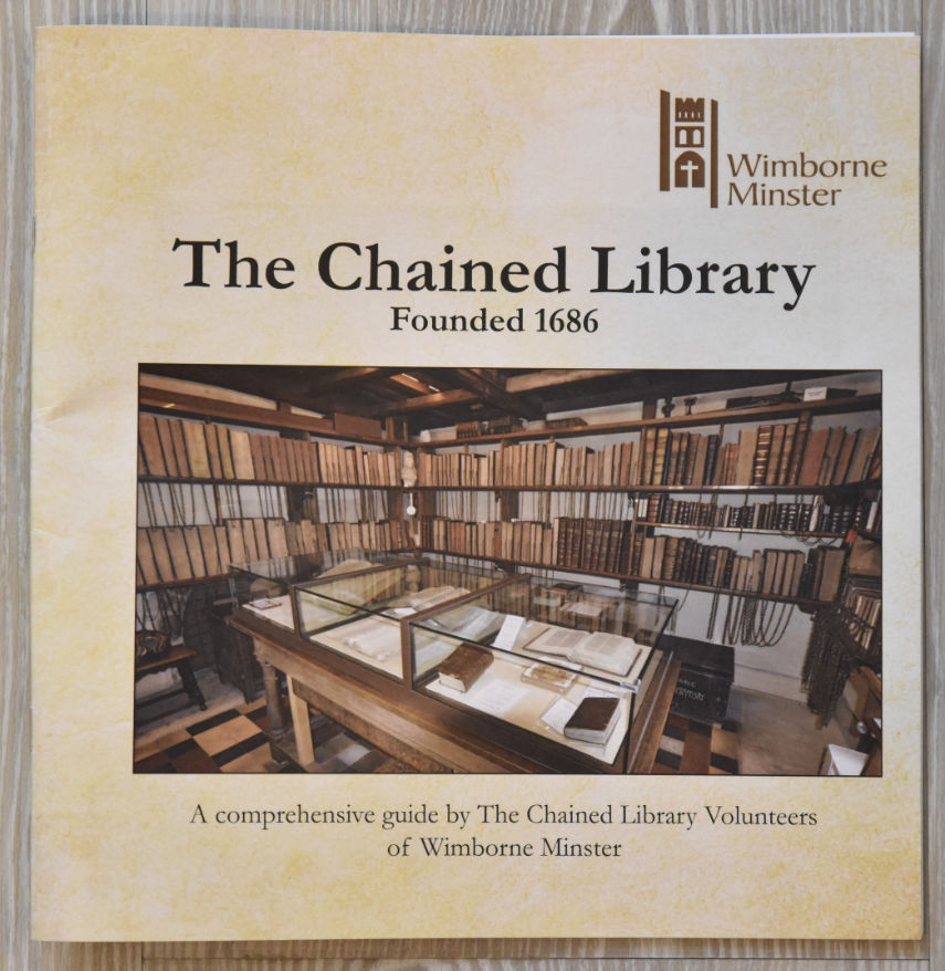 New guidebook for Wimborne Minster’s Chained Library
