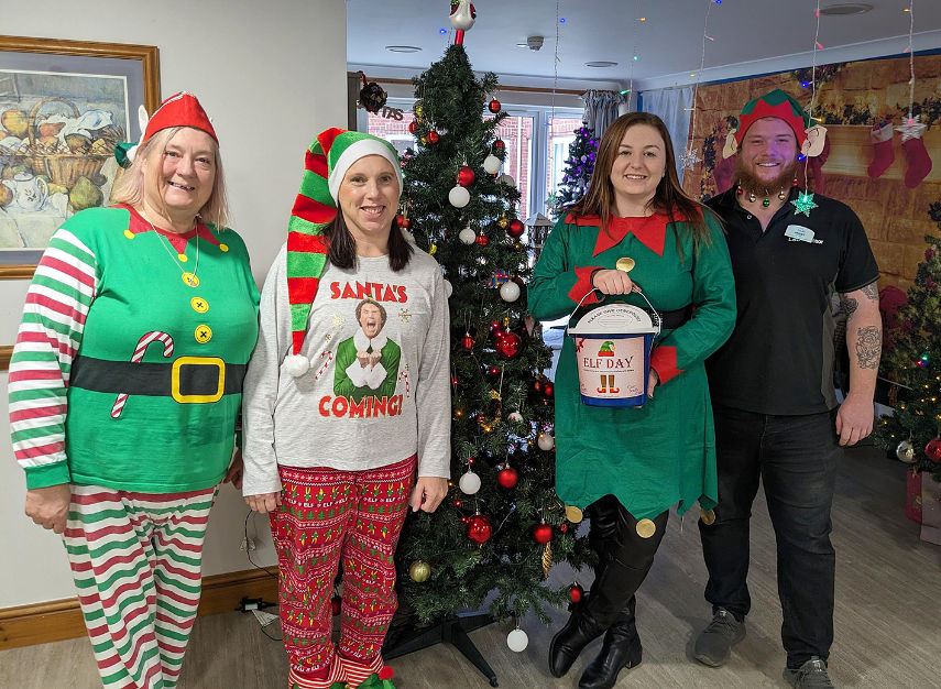 Elf Day extravaganza spreads holiday cheer at Care South