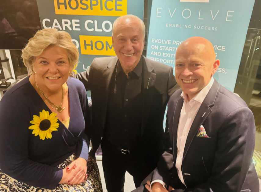 Jeff Mostyn – a huge inspiration at charity event in Poole