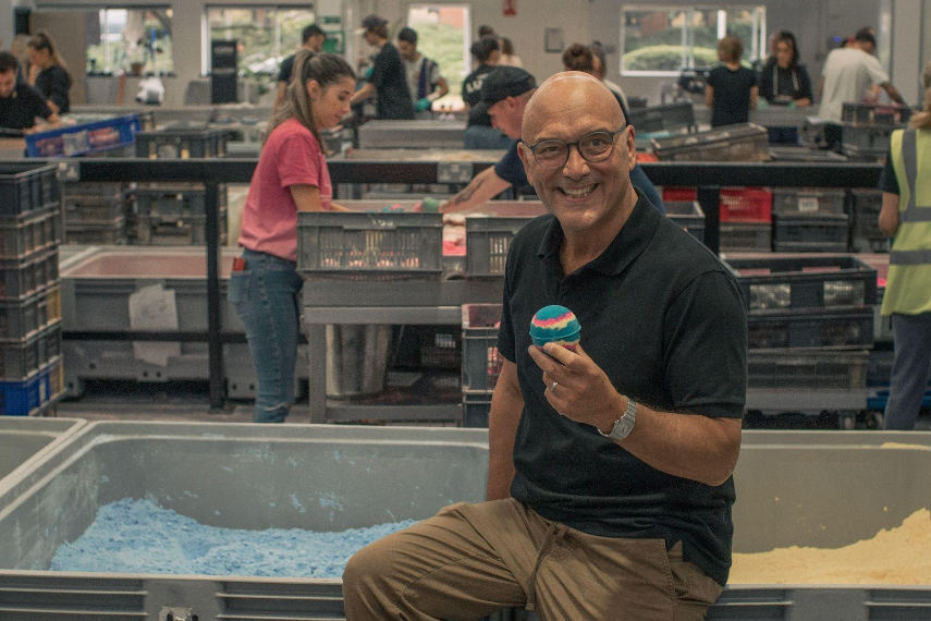 Greg Wallace explores bath bomb secrets at Lush’s Poole factory