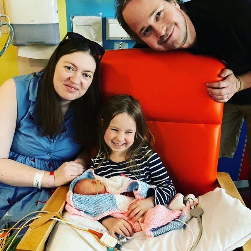 Weymouth family celebrates the miracle of life on Valentine’s Day