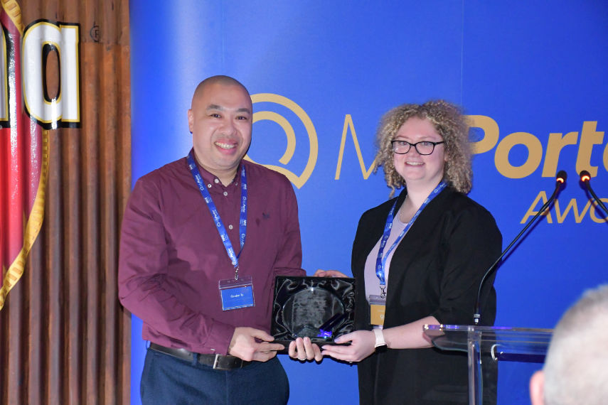 University Hospitals Dorset porter wins national award