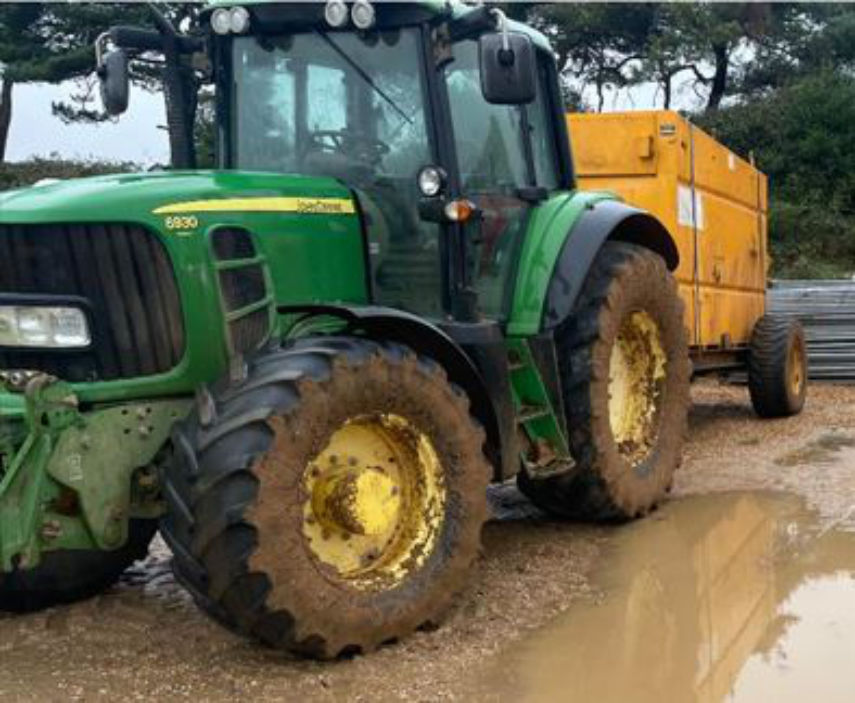 Did you see this tractor being driven at night from Hurn to Verwood?