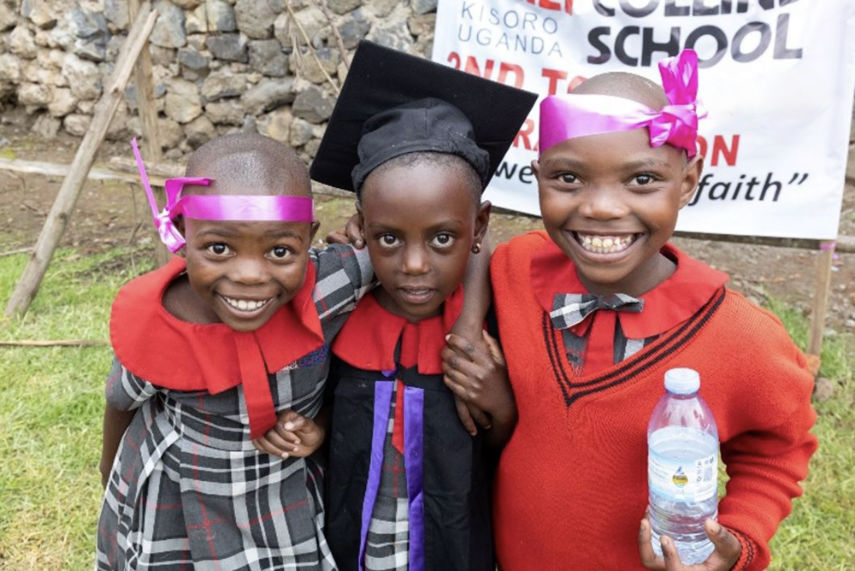 Pamphill First School raises £2,000 for students in Uganda
