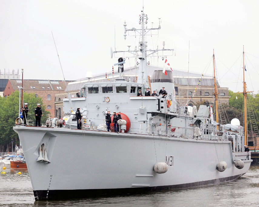 Navy ship to gain Freedom of Poole