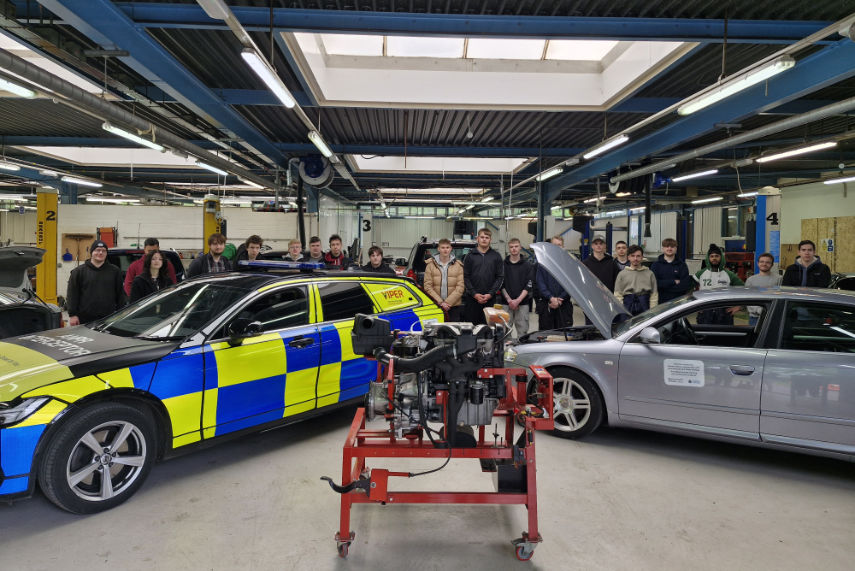Seized cars donated to Bournemouth and Poole College