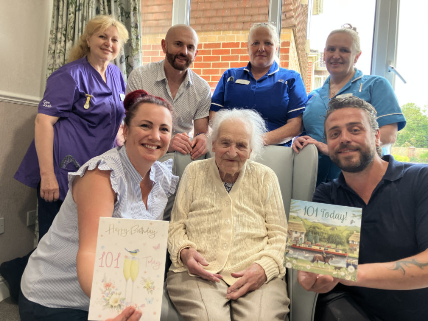 WAAF veteran celebrates 101st birthday