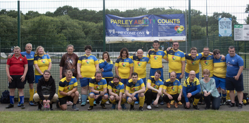 Charity scores with disability support through football