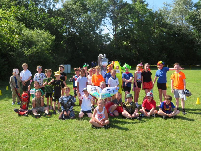 Poole junior school fun run raises over £2k for local charity
