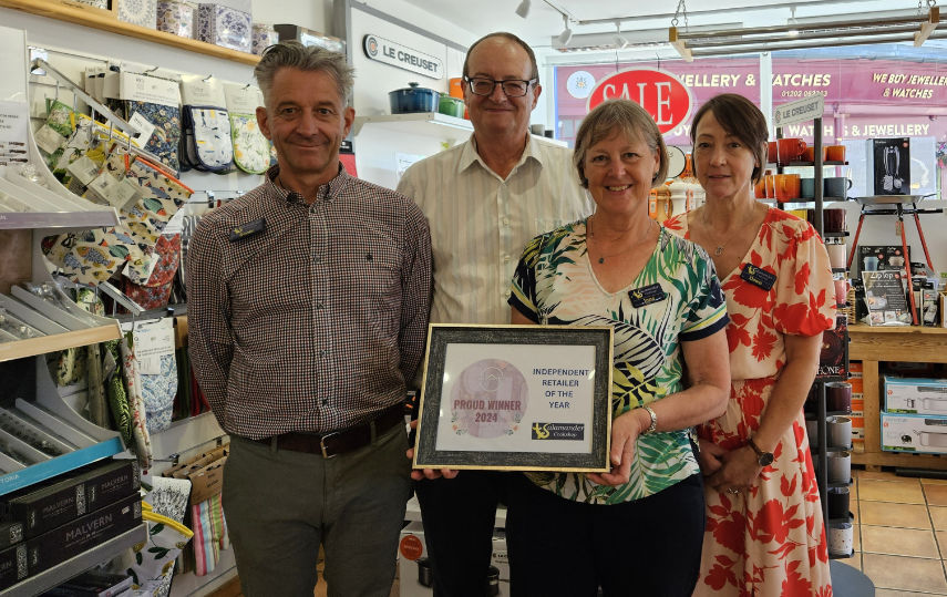 Wimborne store wins Independent Retailer of the Year award