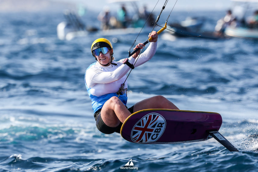 Olympic kitesurfing gold medal for Poole’s Ellie Aldridge