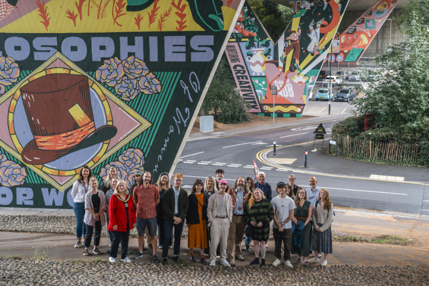 Dorset’s largest mural opens in Bournemouth