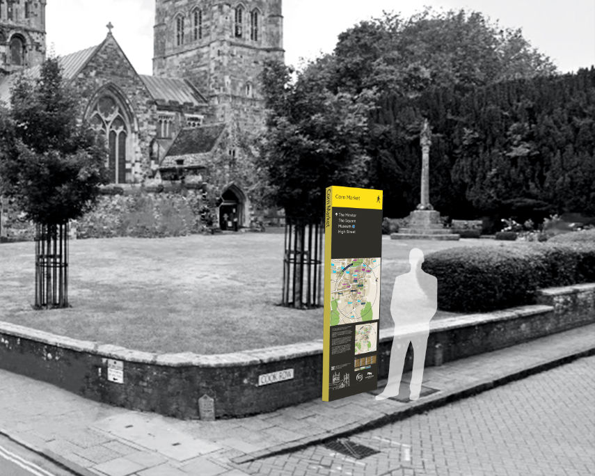 New signage scheme for Wimborne