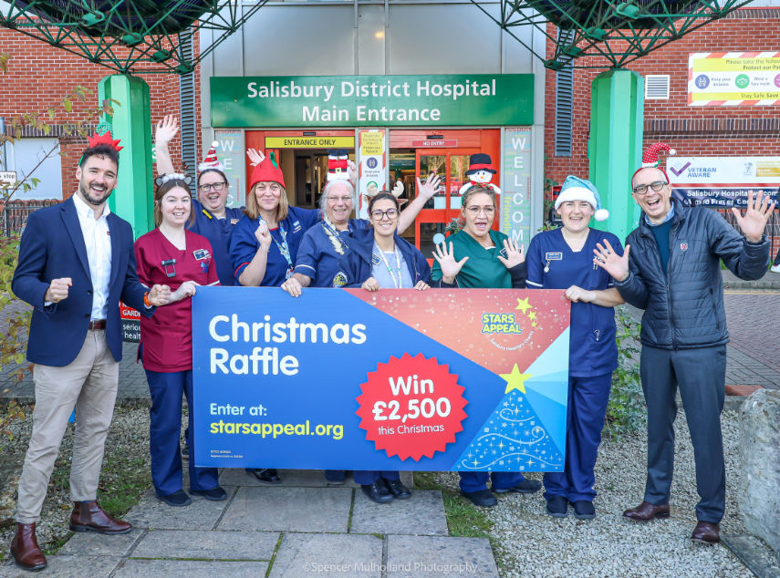 Win £2,500 in Stars Appeal raffle to support Salisbury Hospital