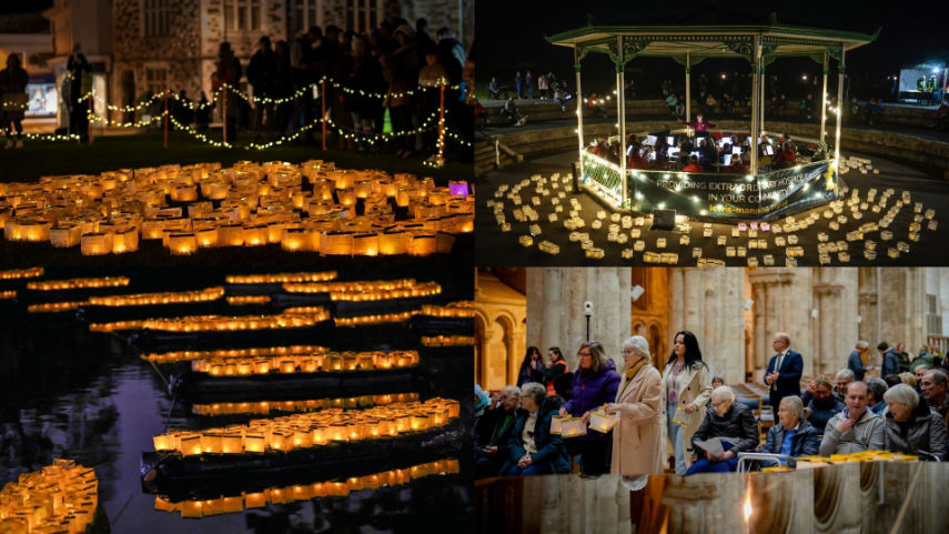 Candlelight remembrance events illuminate Dorset’s community spirit