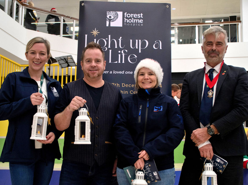 Poole hospice lights up a life with remembrance event