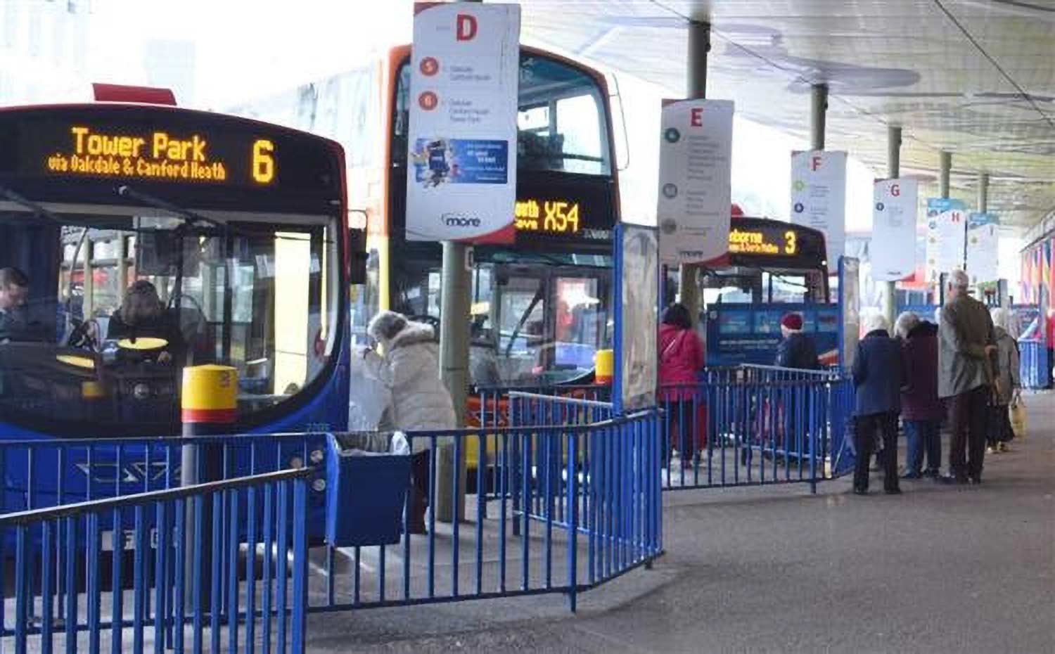 Crime levels down at Poole Bus Station - Dorset View